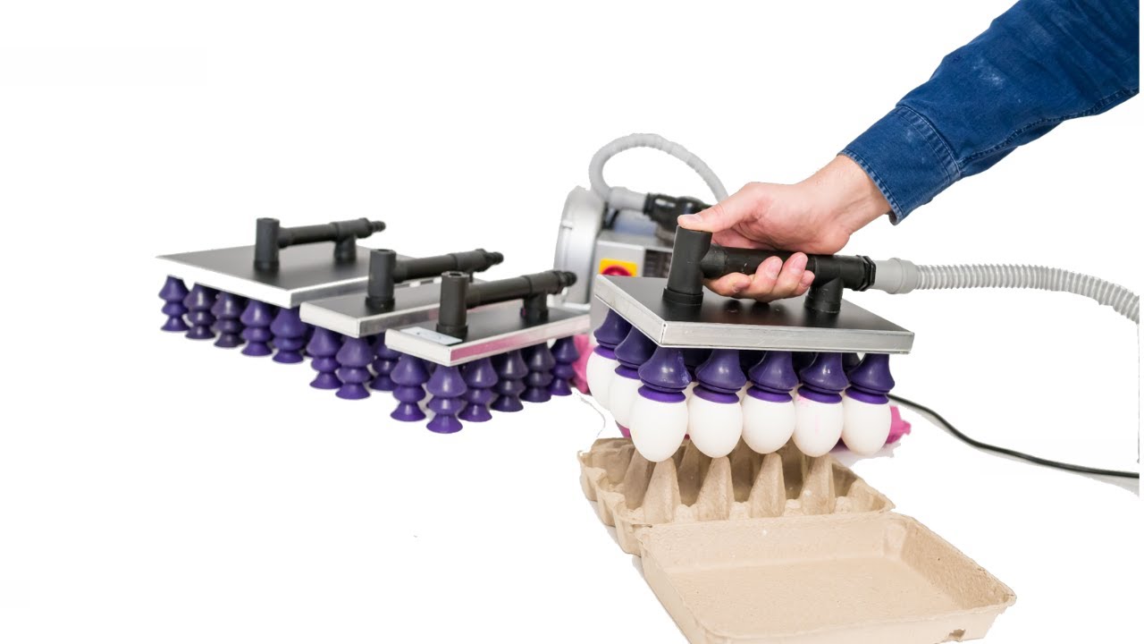 EkoPrint E-15 Egg Vacuum Lifter - YouTube