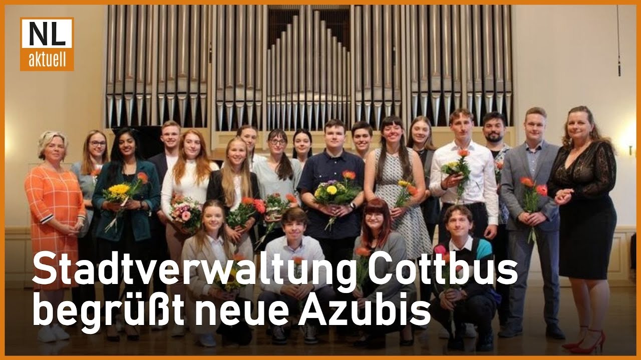 Cottbus | 20 neue Azubis und Studierende bei der Stadtverwaltung ...