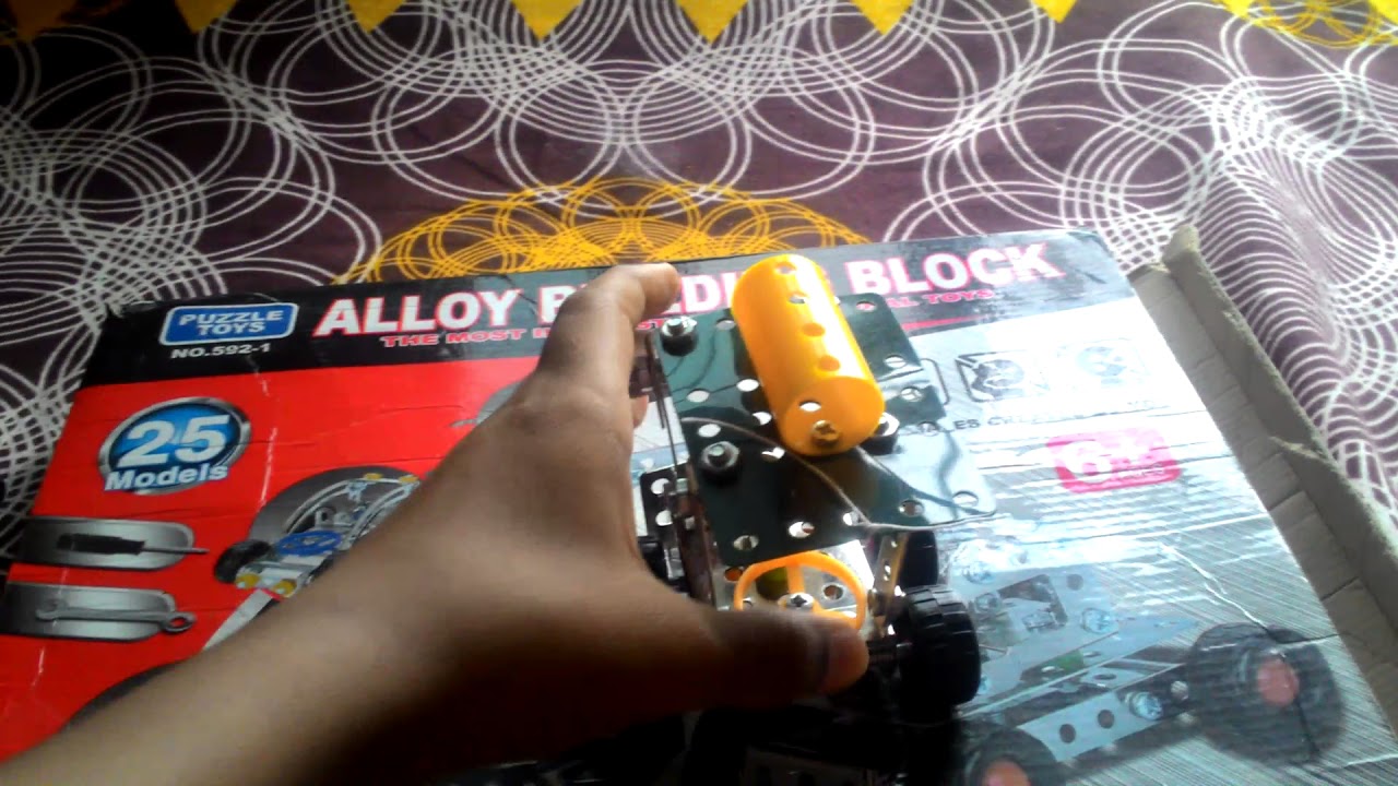 Alloy building block - YouTube