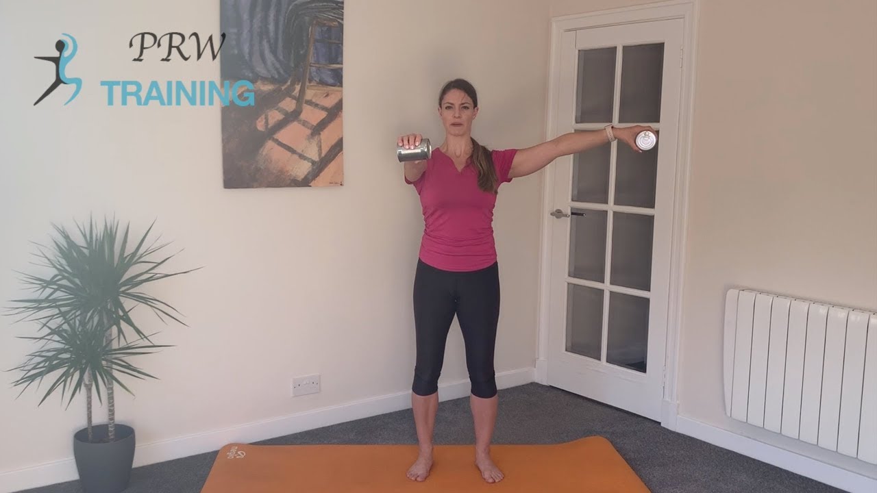 Beginners Arm Workout - With Weights - YouTube