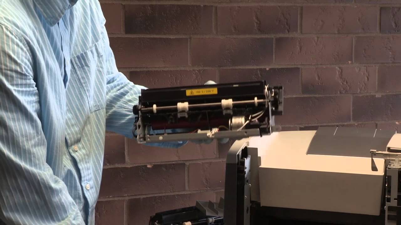 Lexmark T640 Preventative Maintenance Kit Installation - YouTube
