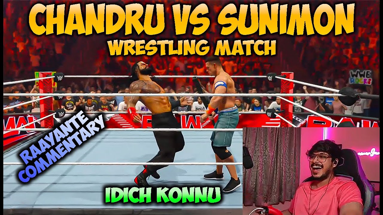 Chandru VS Sunimon 🤣🔥ഒരു വിഷയം Wrestling Match ⚡ Raayan ന്റെ Commentary 😹 ഇജ്ജാതി Comedy Match 🤣 ...