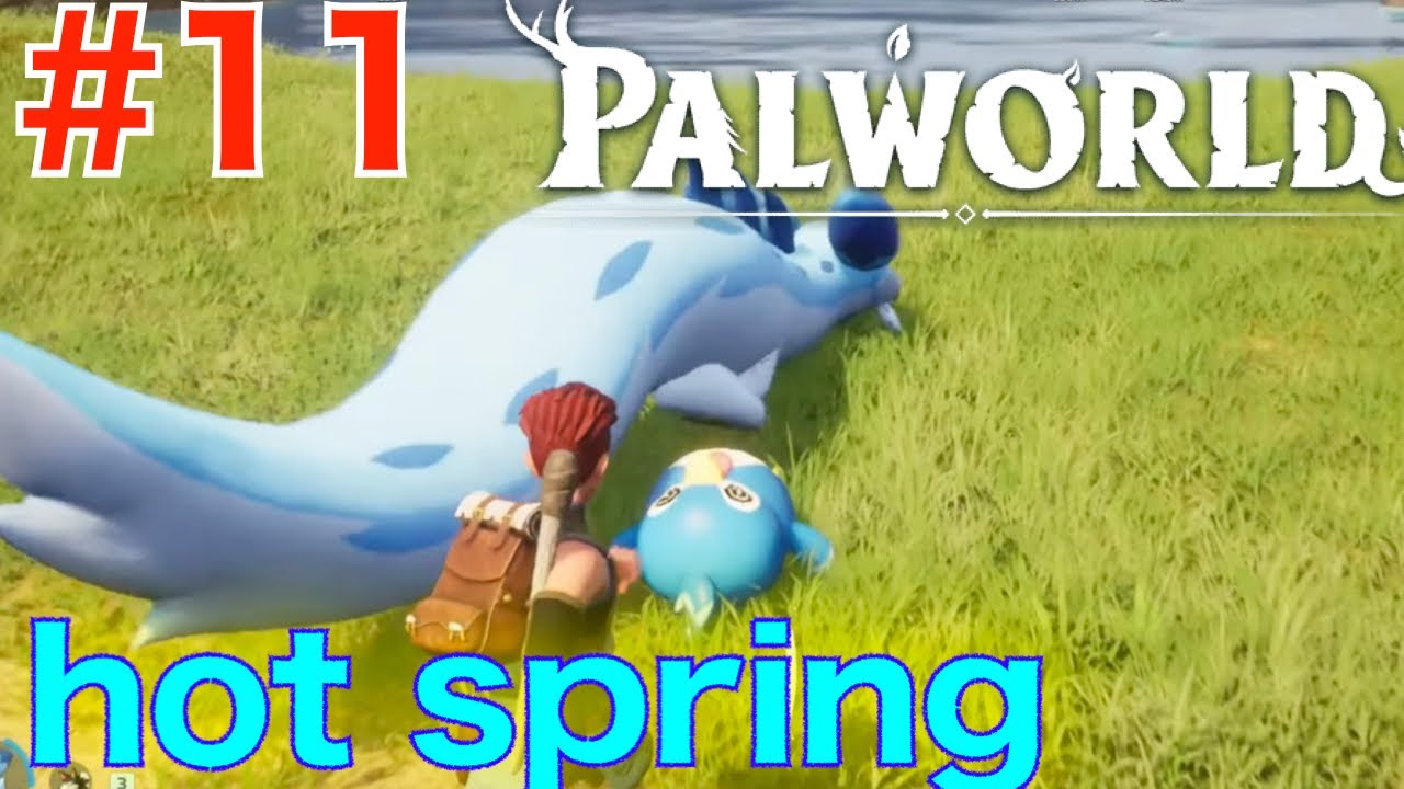 #11 To build Hot spring! EN↔︎JP【PALWORLD】 - YouTube