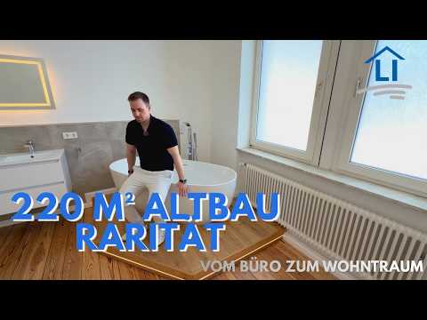 220 m² Altbau-Rarität in Wiesbaden | Ehemalige Bürofläche als exklusive Wohnung