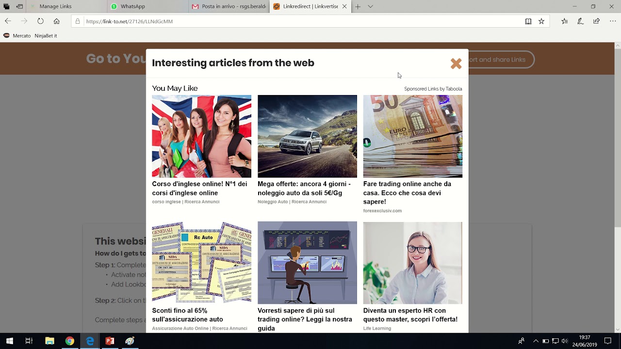 linkvertise - How to follow the link - YouTube