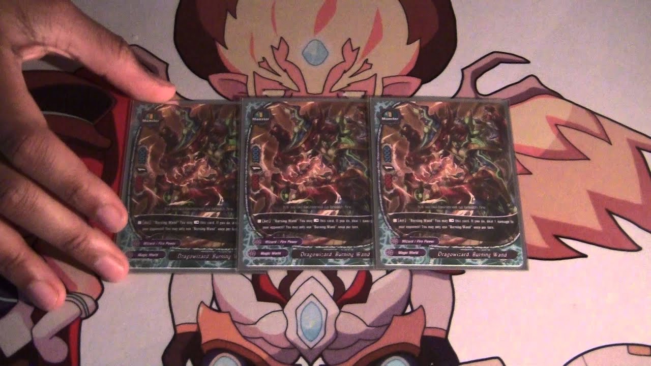 BuddyFight - Magic World - Wizard Burn Deck Profile - YouTube
