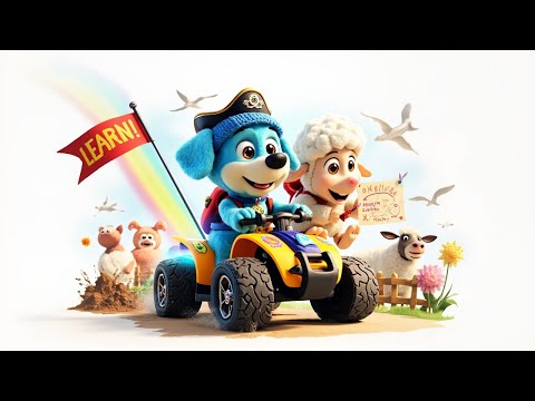 Wheels on the Quad Bike + More Nursery Rhymes & Kids Songs 🎵 🎵