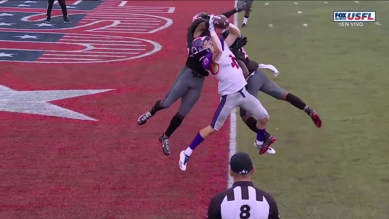 Touchdown Bailey Gaither | Maulers 15-17 Gamblers | USFL en FOX - YouTube