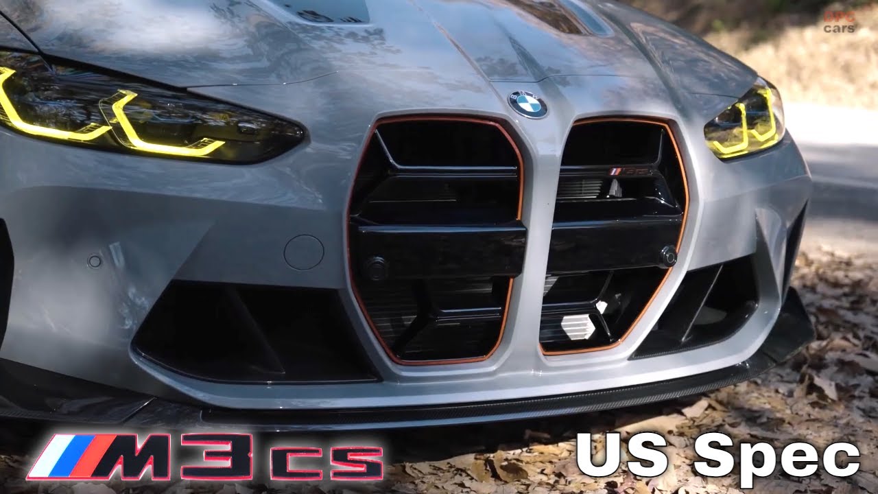 2024 BMW M3 CS US Spec in Brooklyn Grey - YouTube