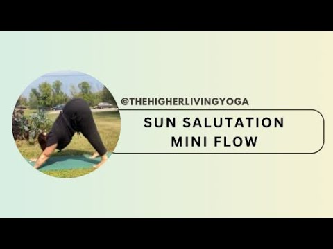 Sun Salutation Mini Slow Flow - YouTube