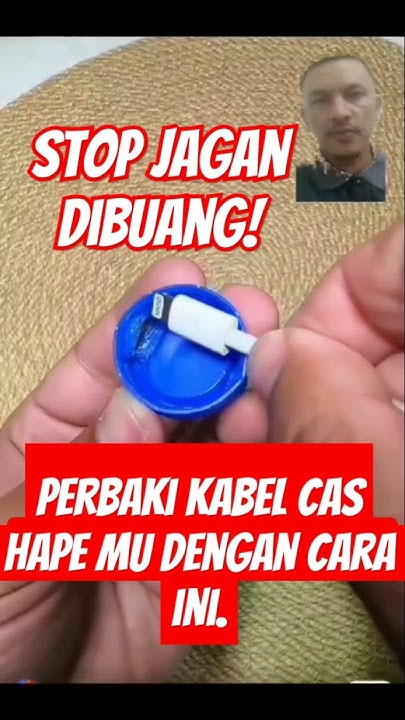 Cara perbaiki kabel data atau kabel cas handphone yang rusak #shorts #shortvideo #short # ...