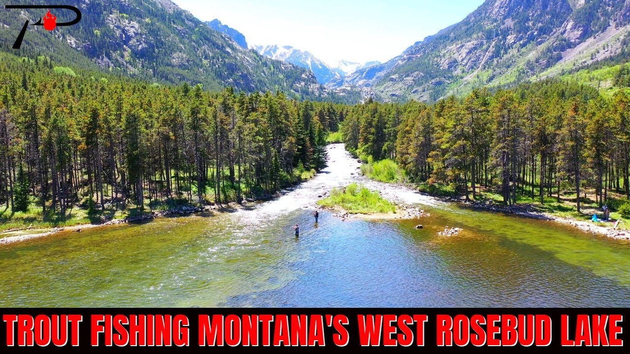 Trout Fishing Montana's West Rosebud Lake - YouTube