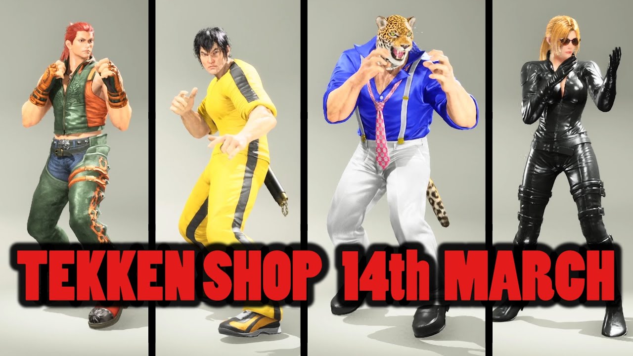 ALL TEKKEN 8 SHOP ITEMS (14th MARCH) - YouTube