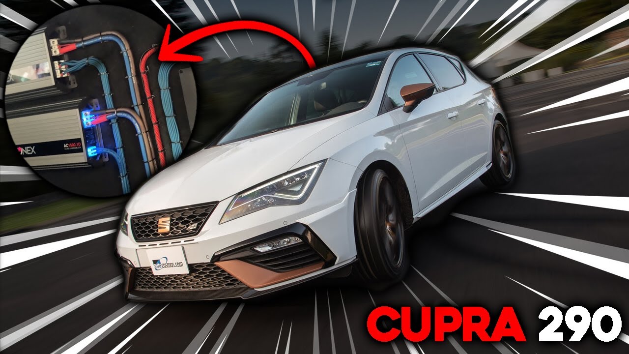 🔥 El Cupra 290 de tus sueños | Increíble instalación de sistema de ...