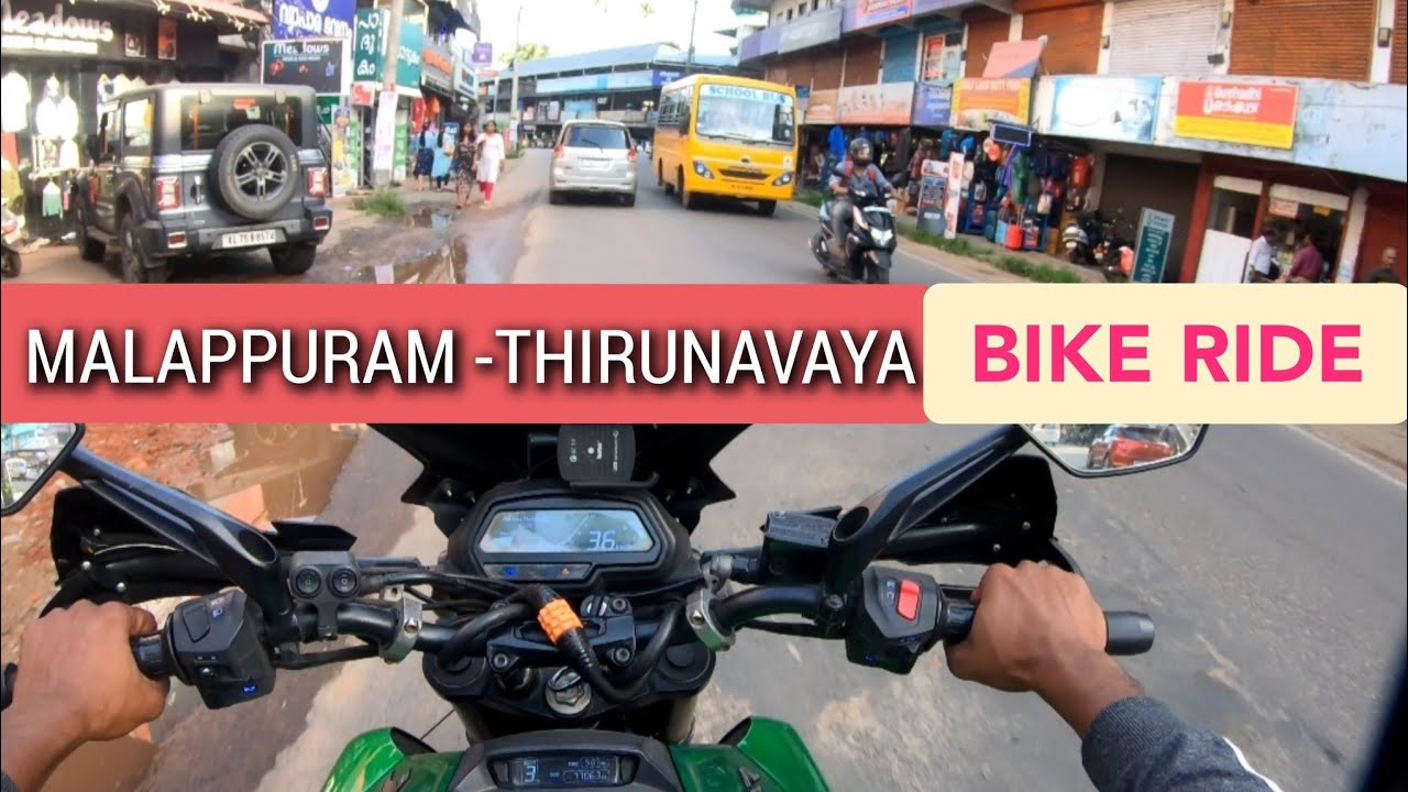 Malappuram to thirunavaya ride | bike ride | road trip | dominar ...