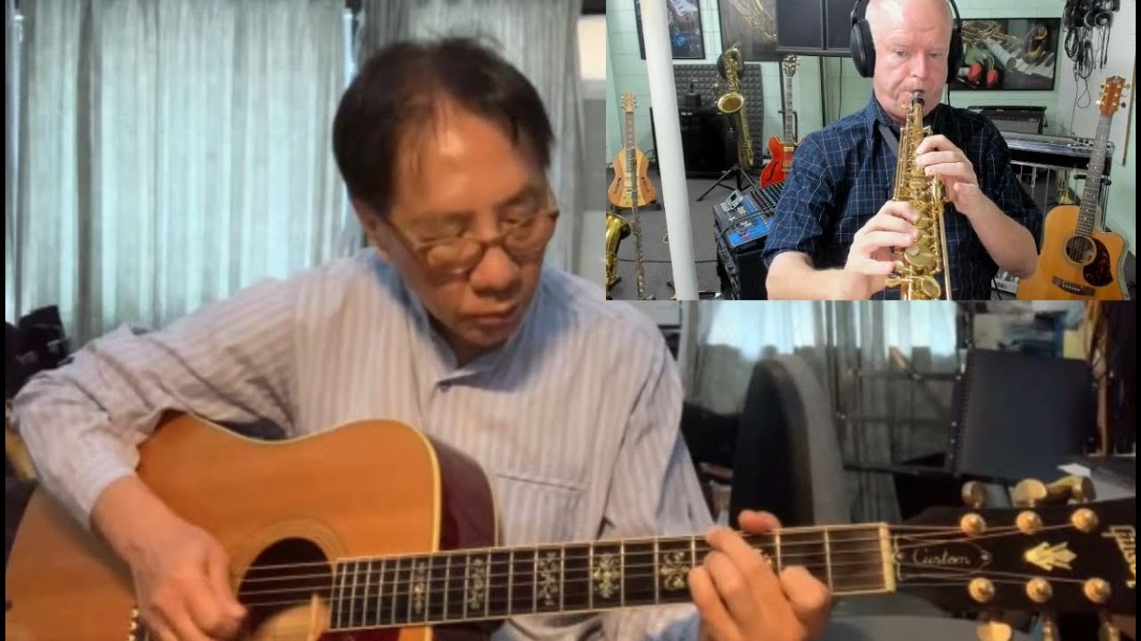 Burn For You performed on guitar and soprano sax featuring Rex Goh with ...