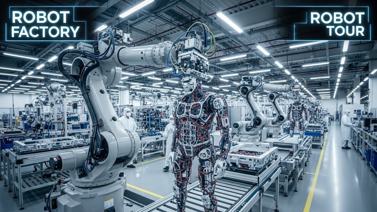 Inside the Robots Factory | How Ai Robots Are Made in Factory ...