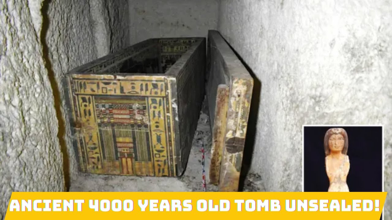 Stunning Discovery: 4,000-Year-Old Tomb Unsealed in Egypt—Mysterious ...