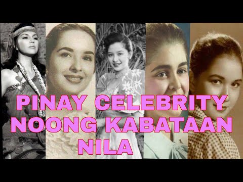 Pinay Celebrities Noong kabataan nila #Throwback #PinayCelebrity