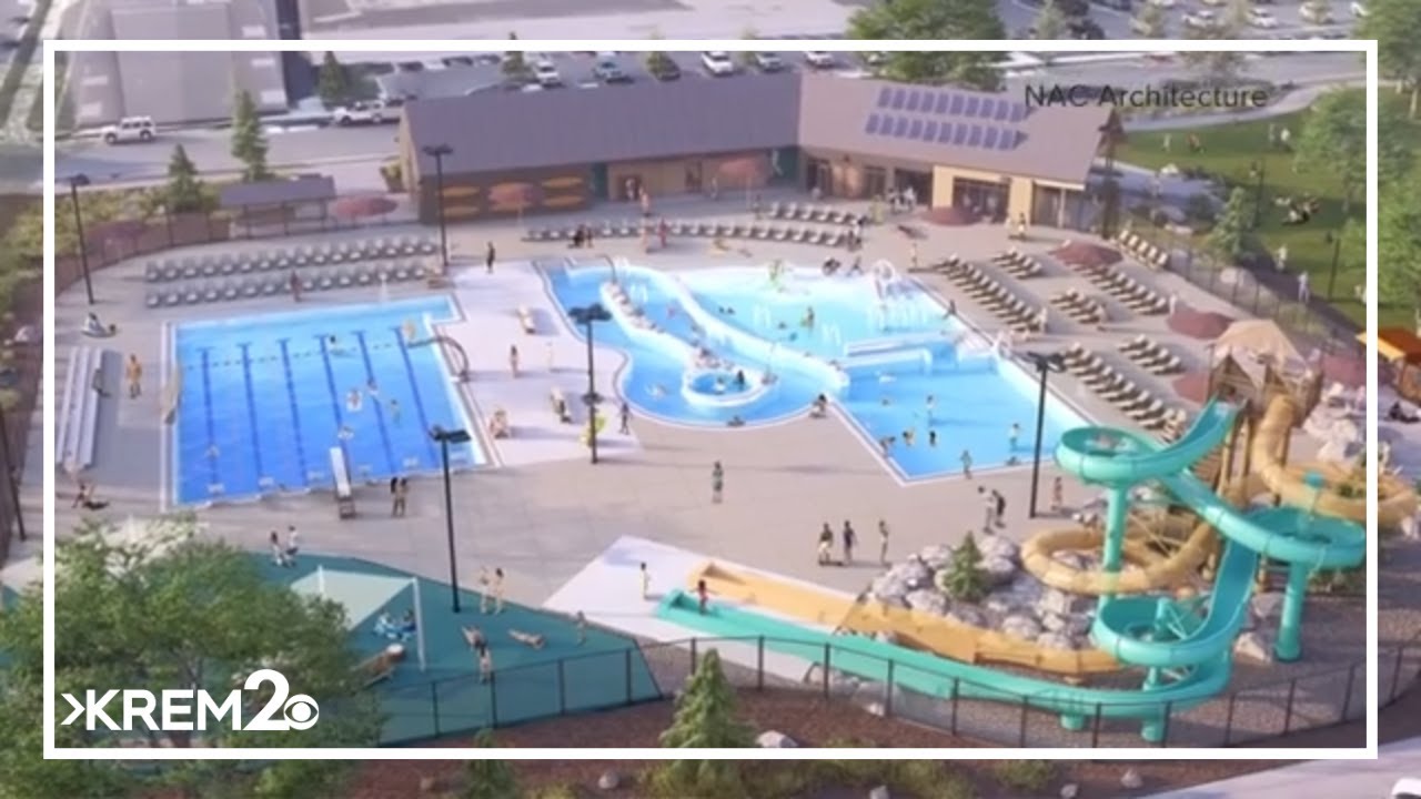 New Cheney aquatic center scheduled to open Summer 2025 - YouTube