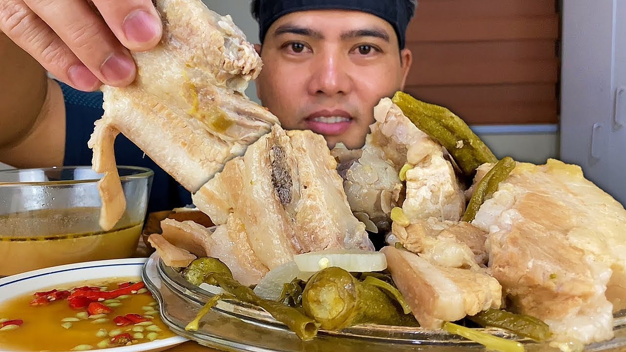 CLASSIC SINIGANG NA BABOY | FILIPINO FOOD | MUKBANG PHILIPPINES - YouTube
