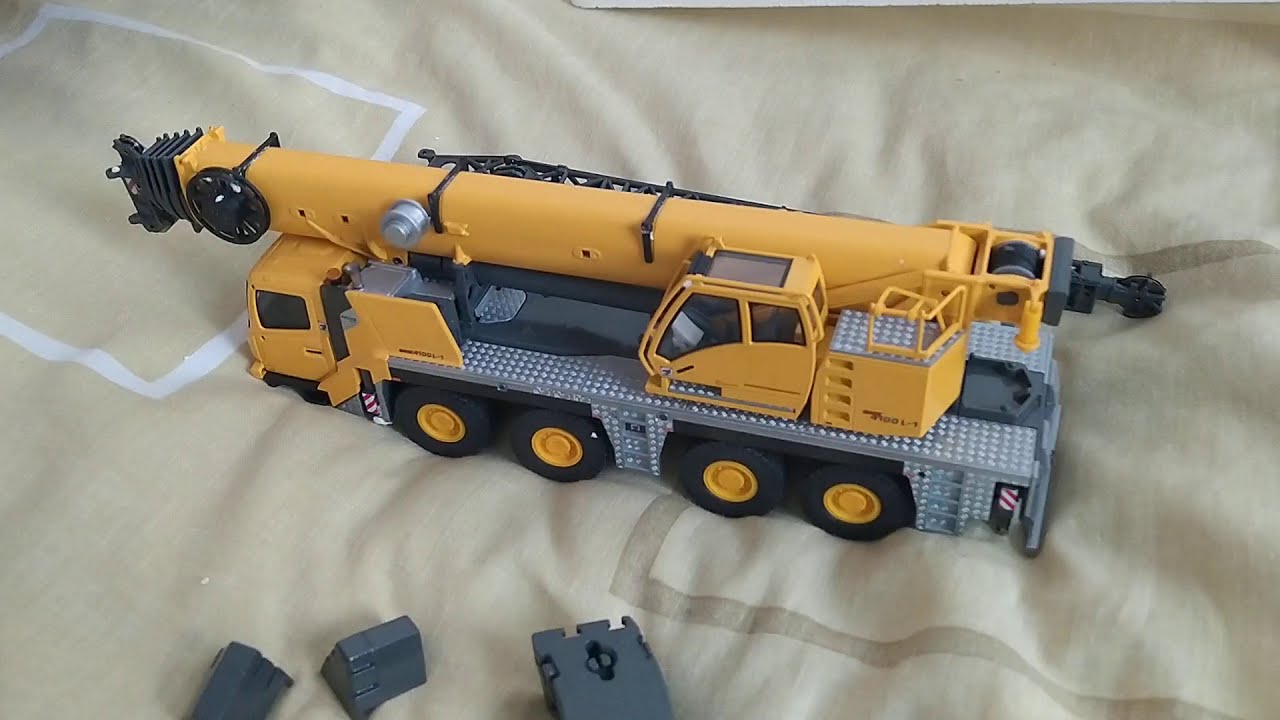 Unboxing Grove GMK 4100L-1 Conrad 1:50 - YouTube