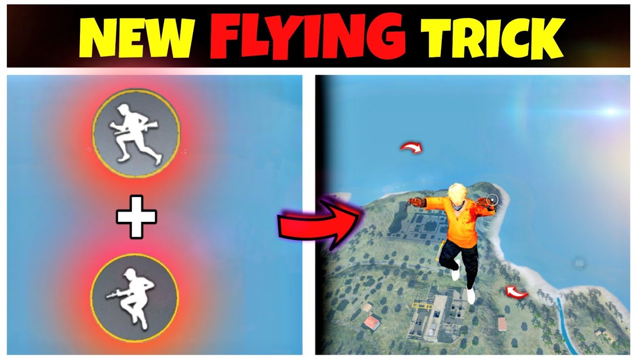 New FLYING Trick !! Free Fire 🤫 - YouTube