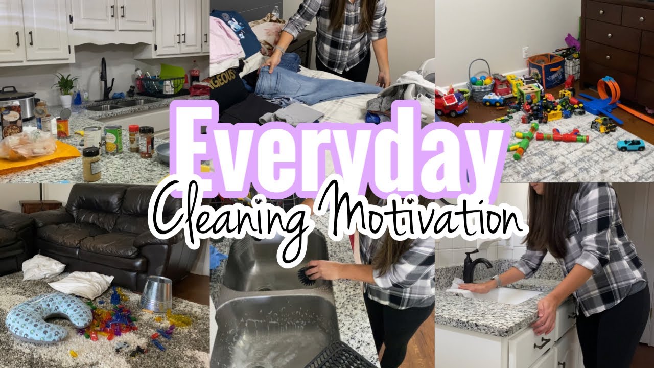 EVERYDAY CLEANING MOTIVATION | SPEED CLEAN WITH ME 2020 | REAL LIFE ...