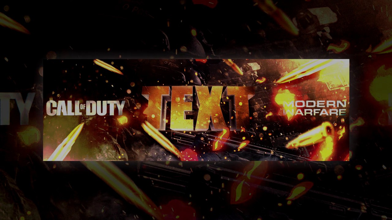 Call of Duty Modern Warfare Header **Speed Art** - YouTube