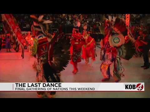 Vendors gather for the final Gathering of Nations