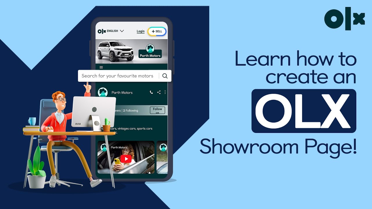 Introducing OLX Showroom Page - YouTube
