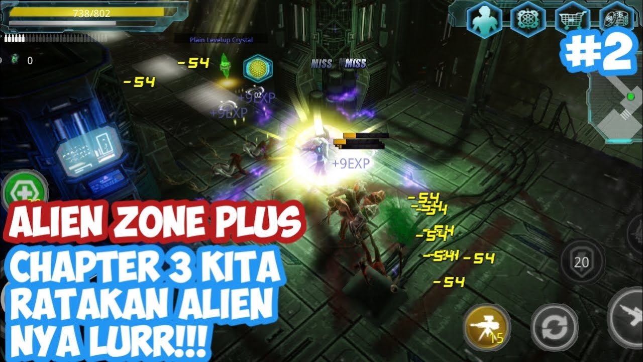 ALIEN ZONE PLUS LEVEL 3 || KITA BANTAI SAMPAI HABIS ALIEN NYA‼️ - YouTube