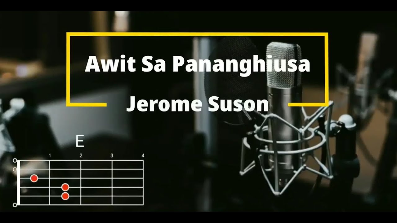 Awit sa panaghiusa - Jerome Suson | Lyrics and Chords - YouTube