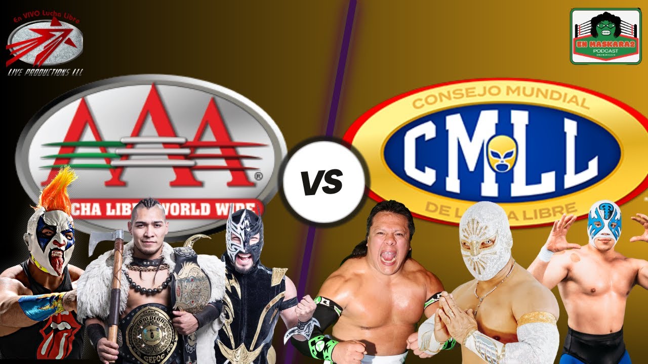 CMLL VS AAA LUCHA LIBRE EN HOUSTON TEXAS! QUIEN SERA MEJOR? - YouTube