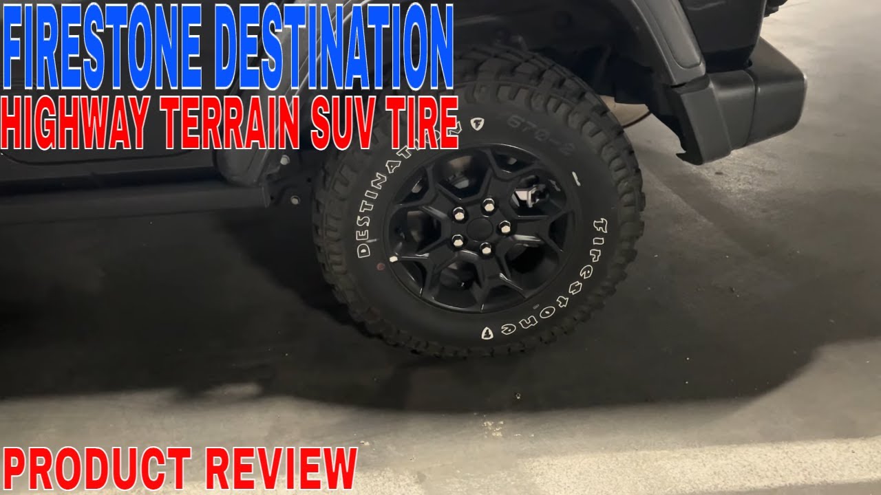 Firestone Destination LE3 Highway Terrain SUV Tire 245:60R18 105 H 🔴 ...