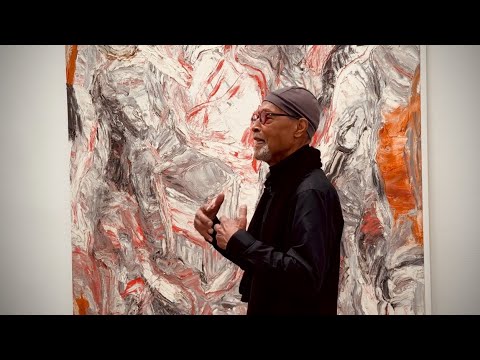 OLIVER LEE JACKSON ARTIST WALKTHROUGH AT BLUM LOS ANGELES - YouTube