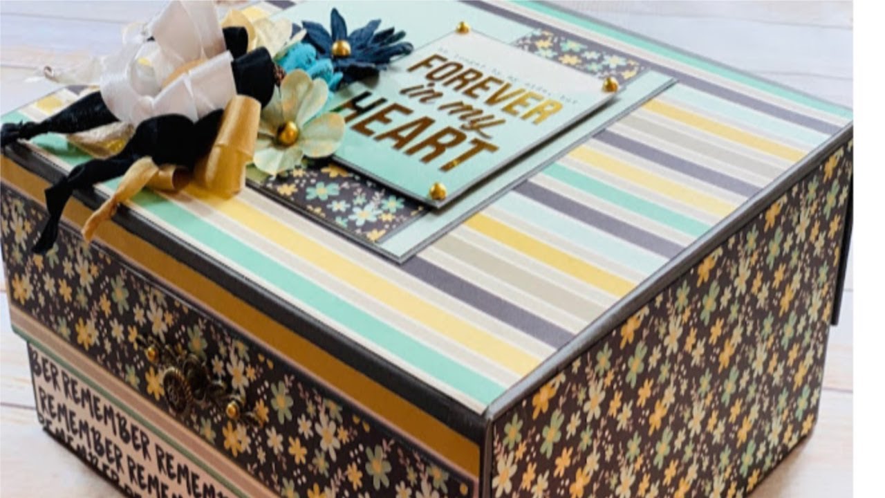 Memory Box Tutorial & Share with Simple Stories Forever in my Heart ...