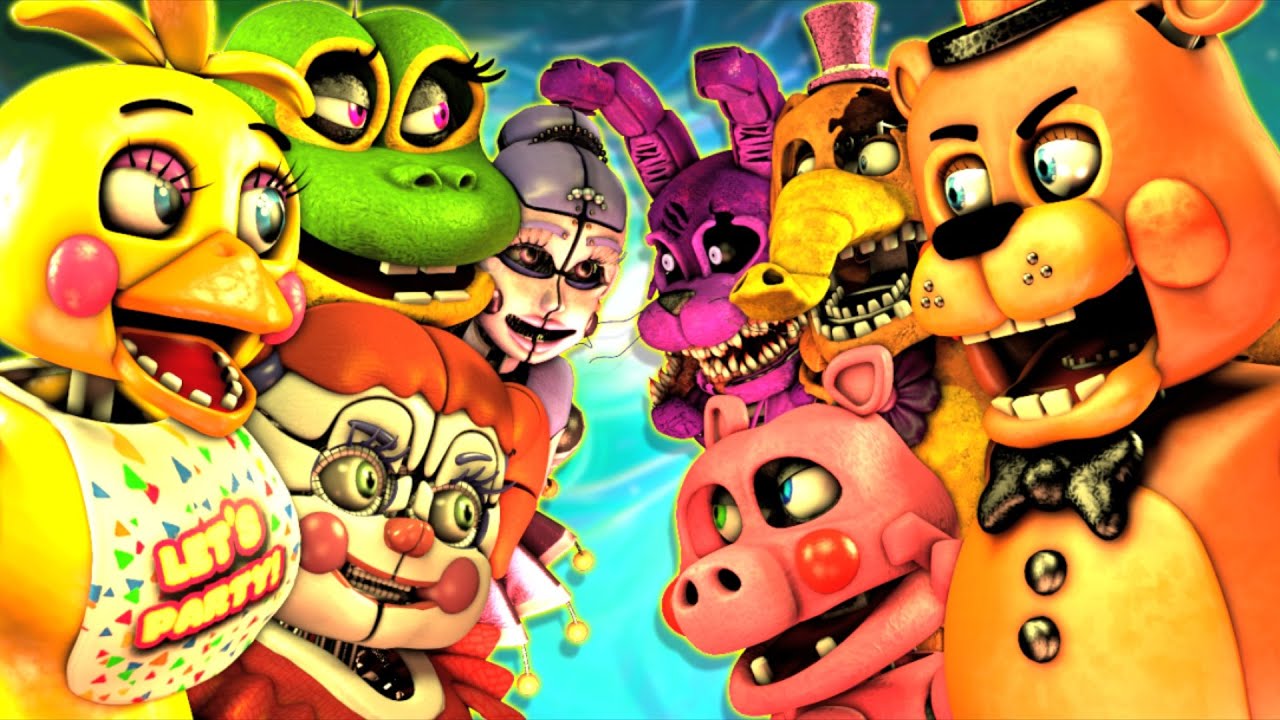 [SFM FNaF] Men vs Women - YouTube