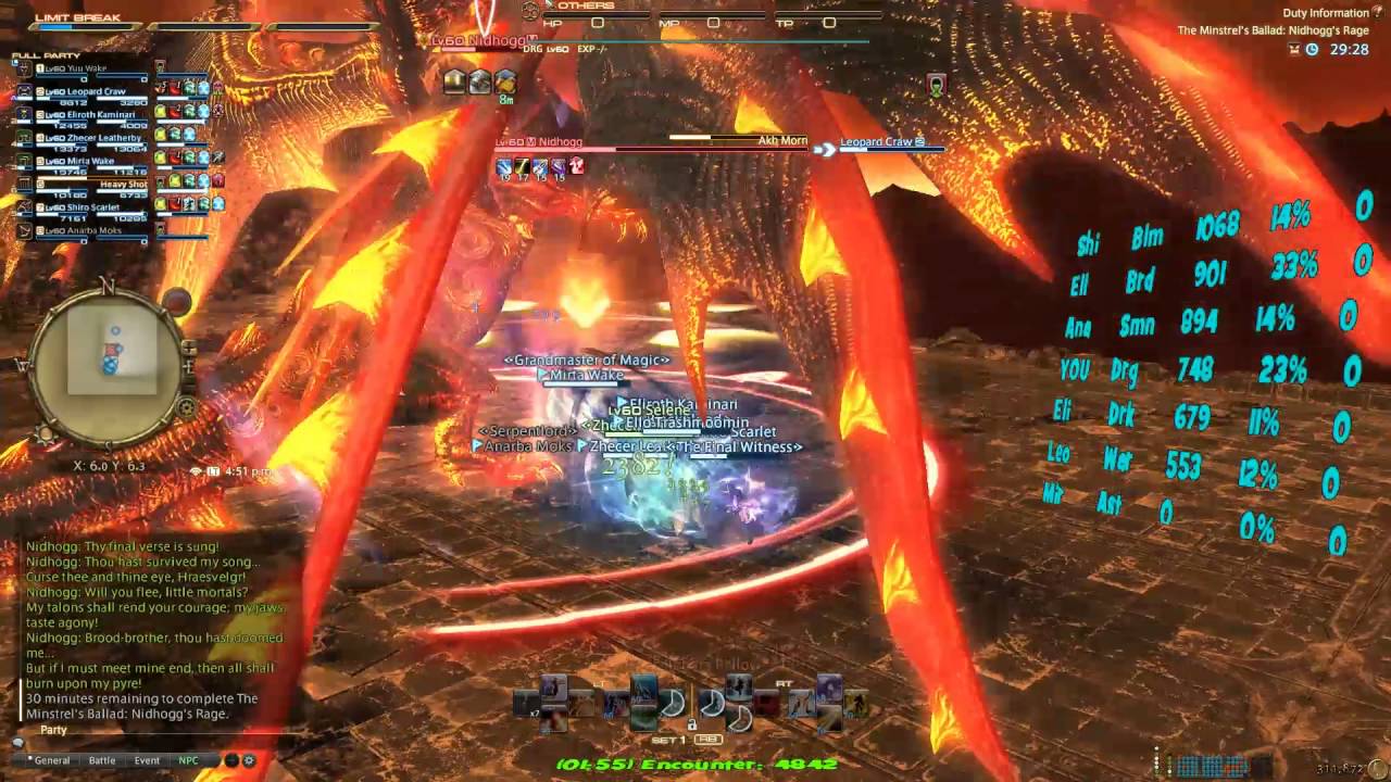FFXIV - Niddhogs Rage - Zhecer - YouTube
