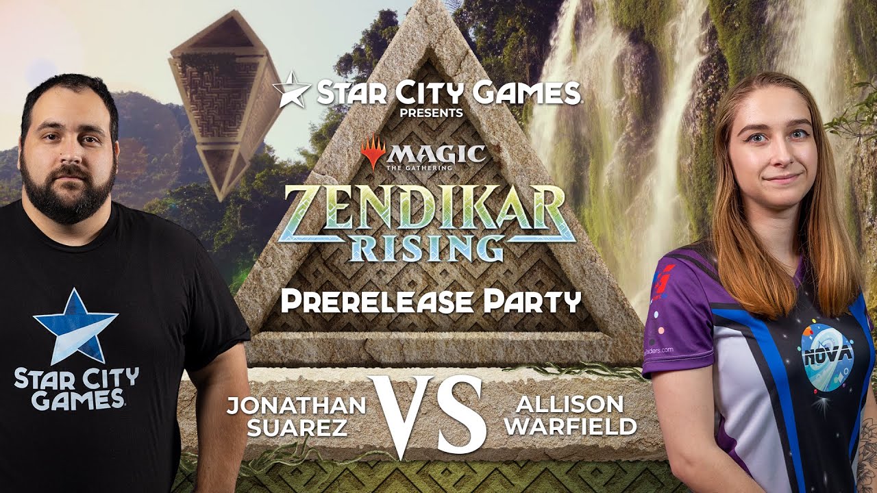 Zendikar Rising Prerelease Party Match #3: Jonathan Suarez VS Allison ...