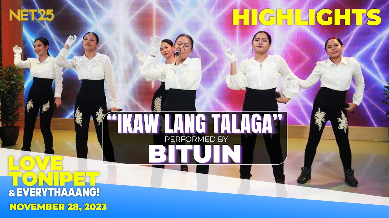 BITUIN SHINES IN PERFORMING THEIR ORIGINAL SONG COMPOSITION 'IKAW LANG ...