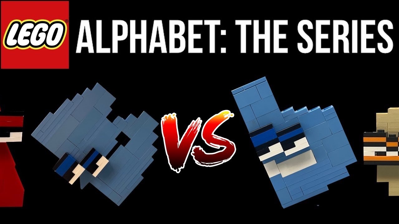 LEGO Alphabet Lore (A-Z…) vs lowercase (a-z…) - YouTube