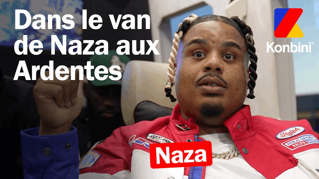 On a suivi Naza en festival avant sa montée sur scène : que le spectacle commence 🔥 - YouTube