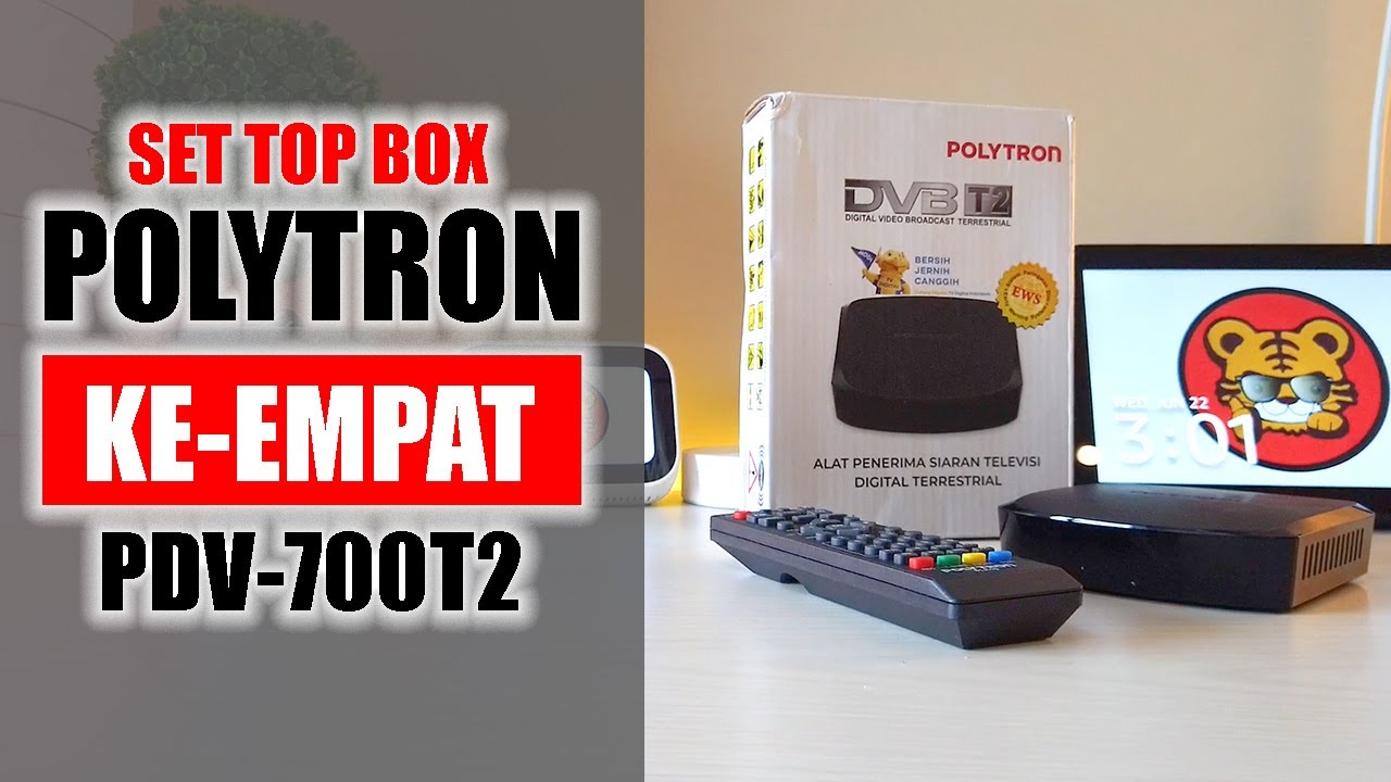 STB Polytron PDV 700-T2 - Set Top Box TV Digital Indonesia Polytron ...