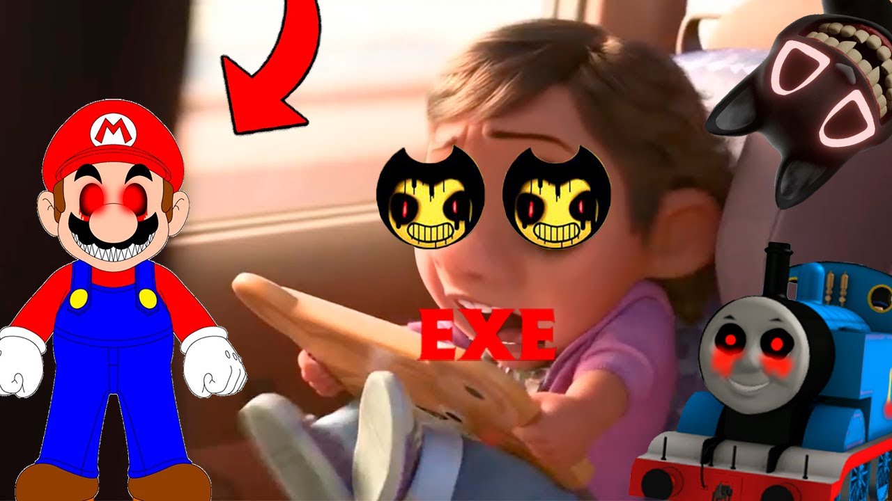Thomas the Train.EXE & Bendy.EXE & Mario.EXE & Cartoon Cat.EXE - Coffin ...