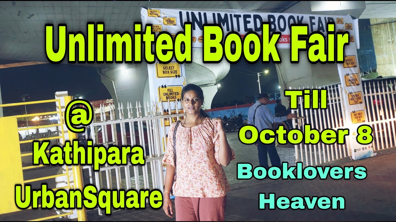 Unlimited Book Fair @ Kathipara Urban Square Chennai| Till October 8th ...