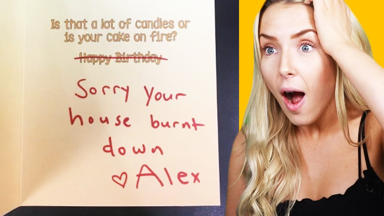 Hilarious Birthday Card FAILS! - YouTube