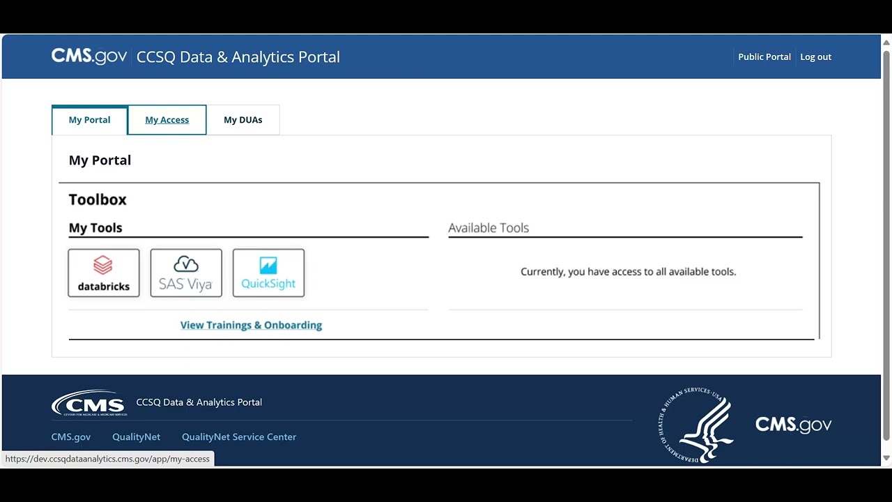 CCSQ Data & Analytics Portal Training - YouTube