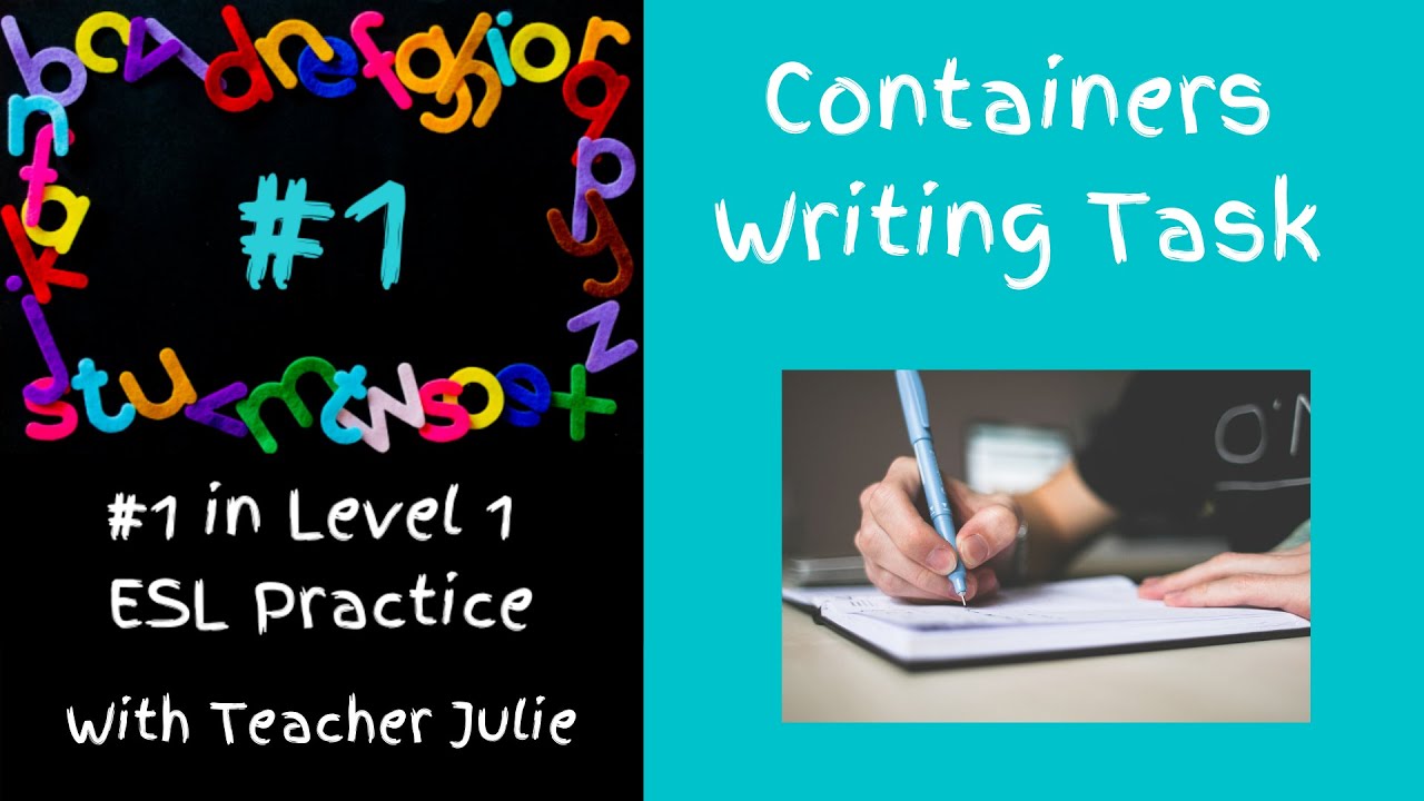 Writing Assignment List of 10 containers - YouTube