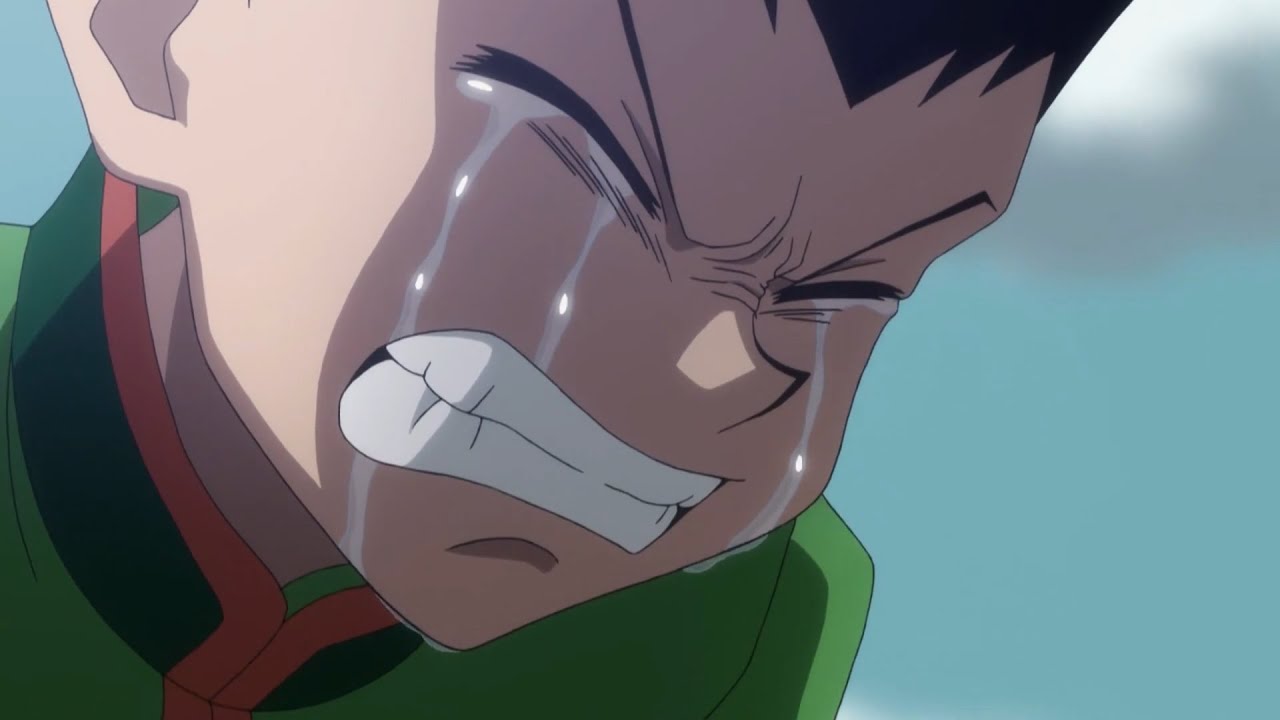 GON AND KILLUA CRYING #HunterXHunter - YouTube